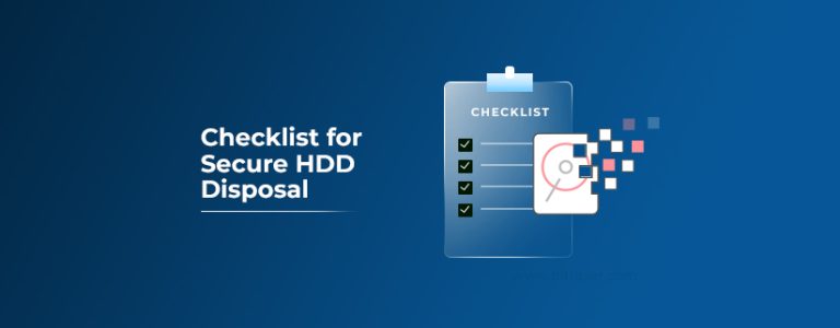 A Checklist for Secure HDD Disposal
